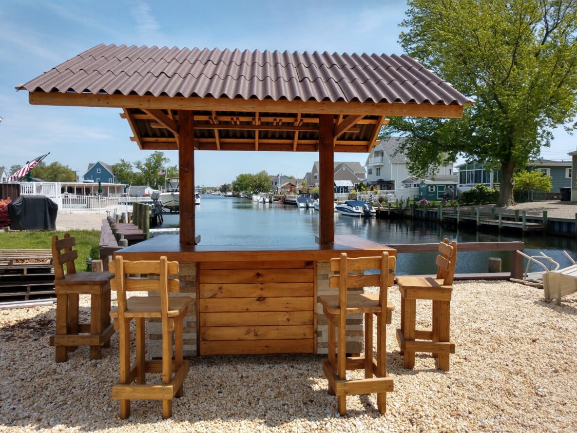 Tiki Bars in South Jersey - Paradise Tiki Bars, Shed Bars, and Palm Trees