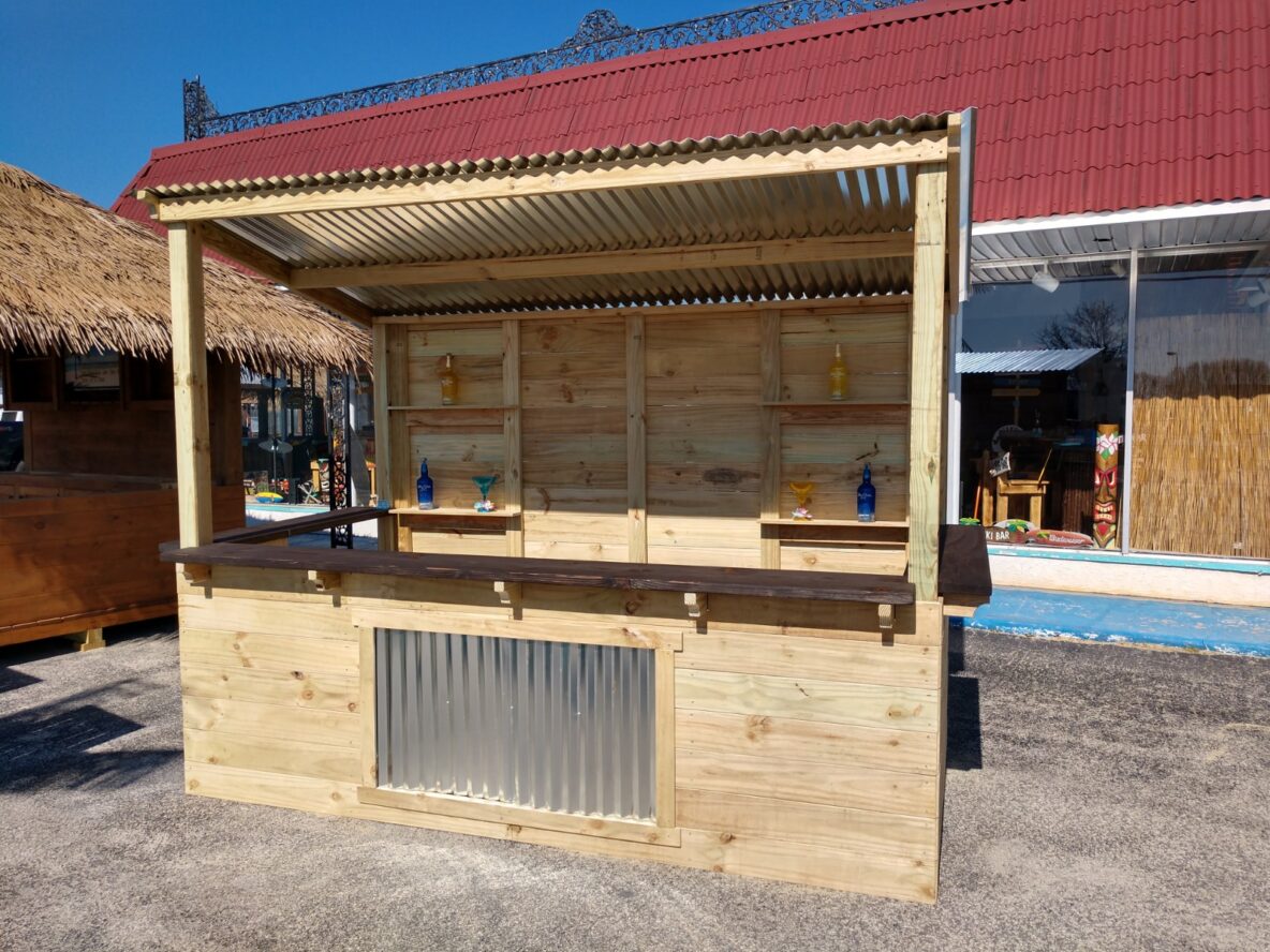Tiki Bars in South Jersey - Paradise Tiki Bars, Shed Bars, and Palm Trees